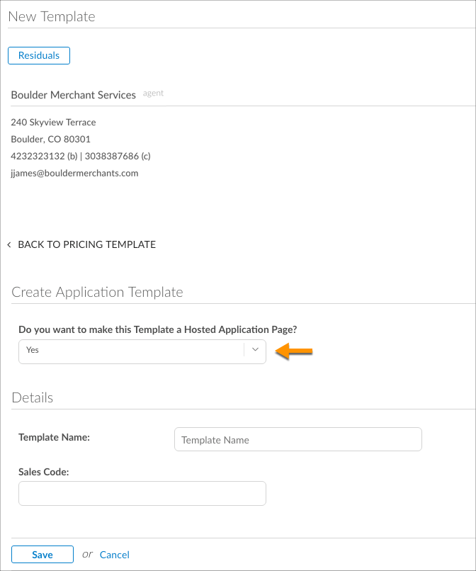 CoPilot Hosted Application Page Templates